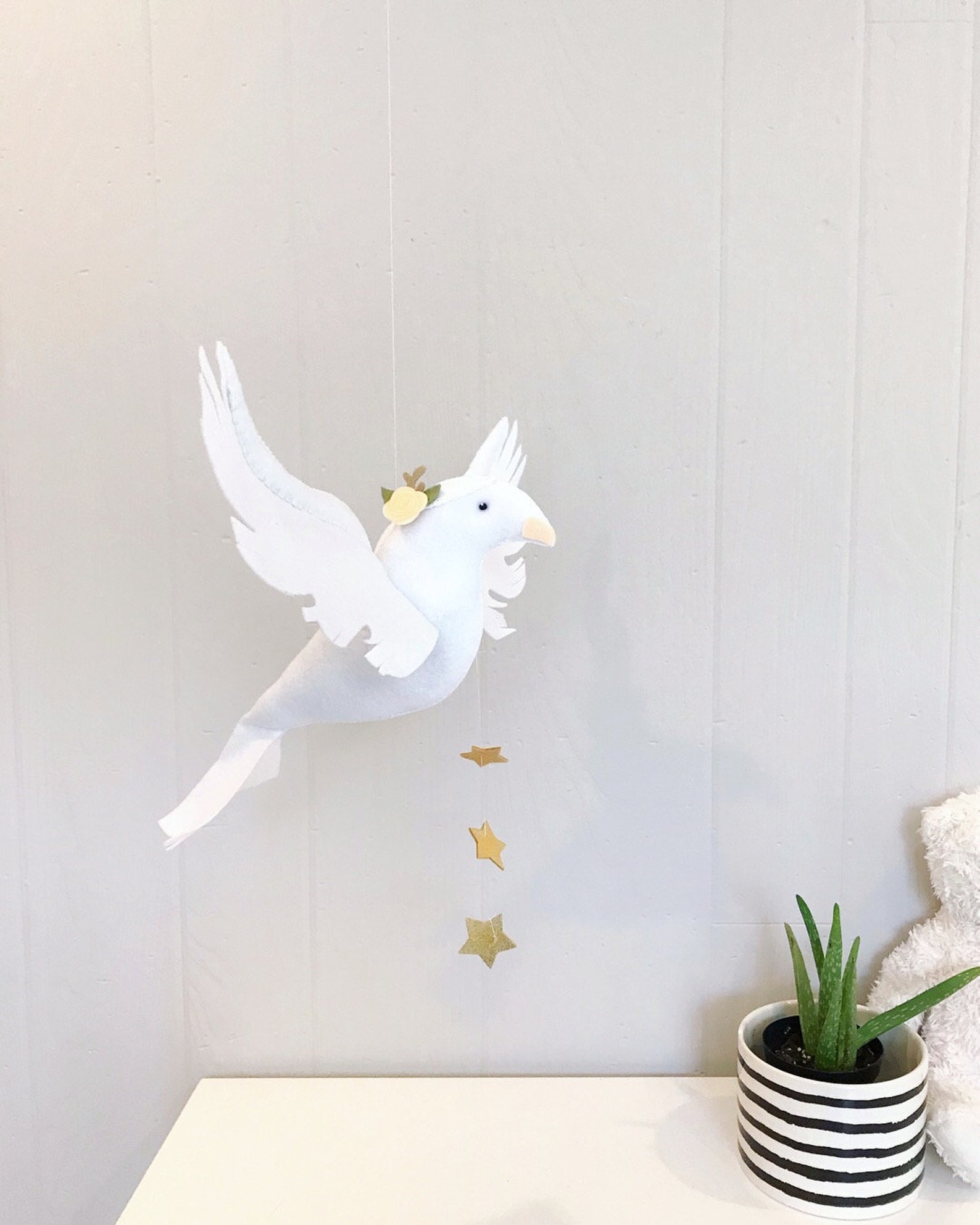 Baby Mobile Baby Mobile Dove Dove Mobile Dove Nursery - Etsy
