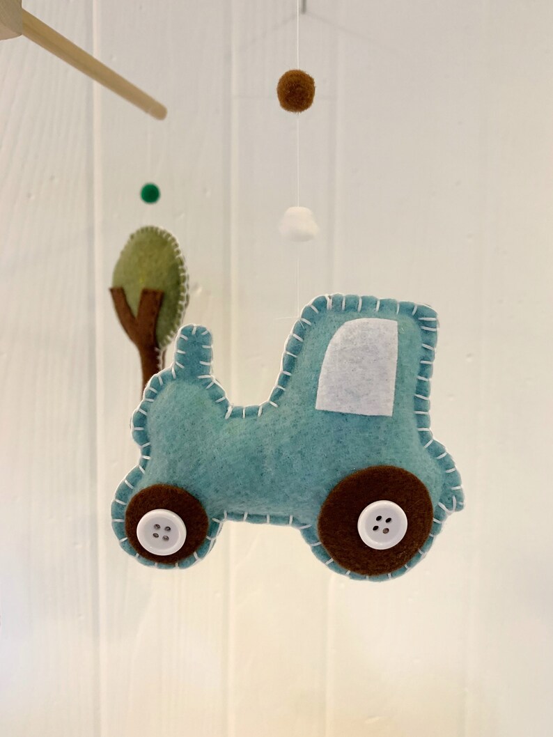 Baby Mobile Baby Crib Mobile Tractor Mobile Farm Mobile - Etsy