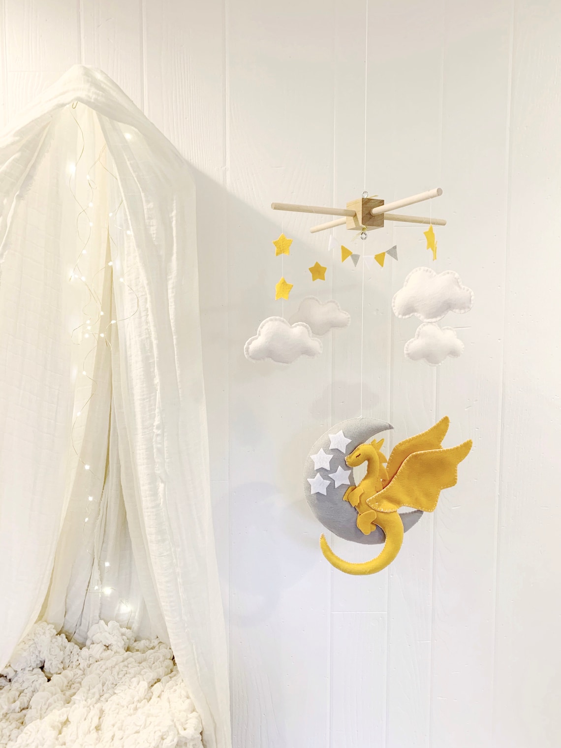 Dragon Baby Mobile Baby Mobile Dragon Fairytale Nursery - Etsy