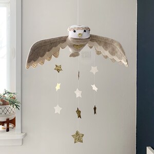 Owl Mobile - Baby Mobile - Baby Hanging Mobile - Baby Mobile Owl - Owl ...