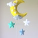 Baby Mobile - Moon Mobile - Crib Mobile - Baby Mobile Stars - Etsy