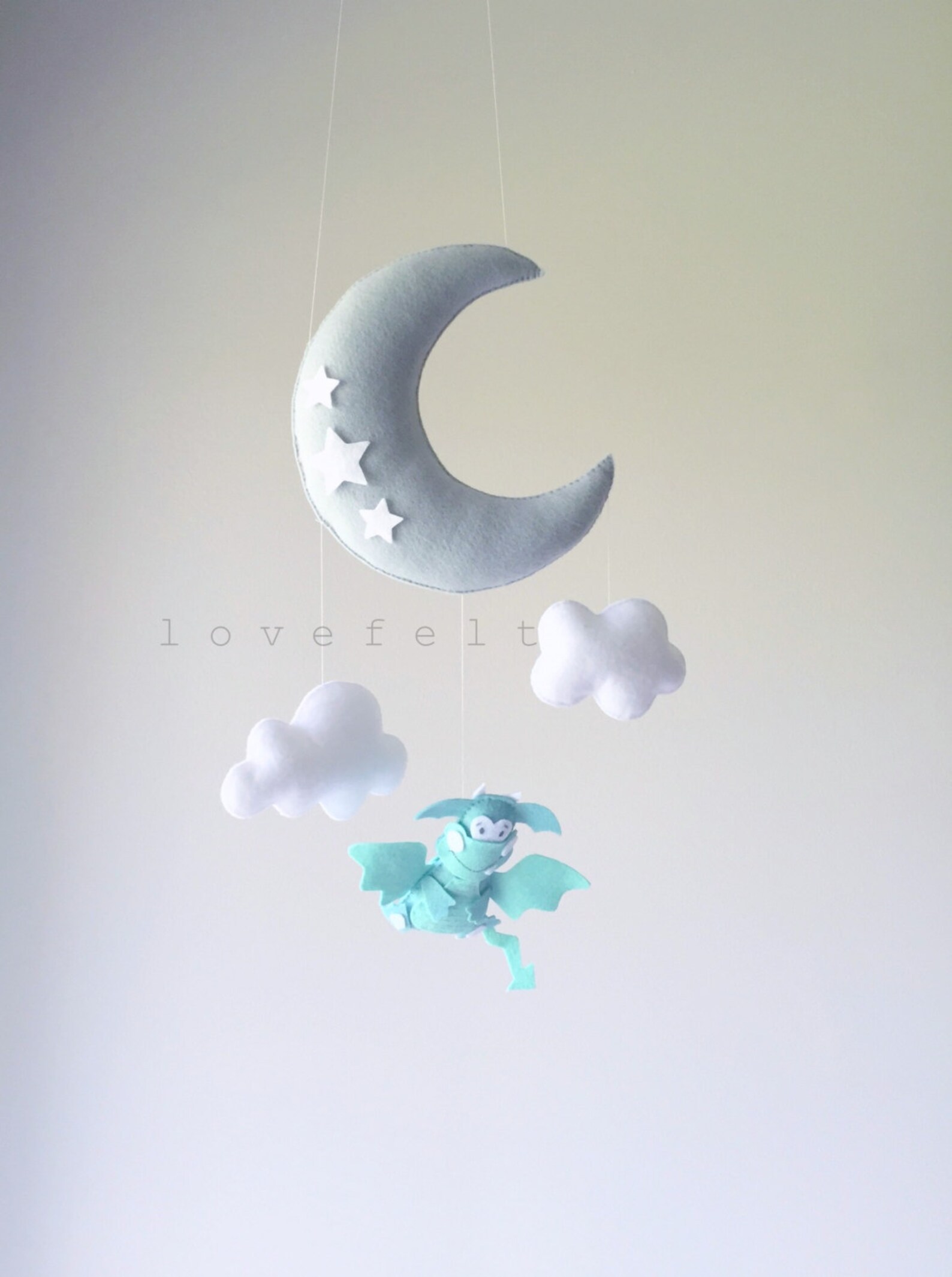 Dragon Baby Crib Mobile - Nursery Baby Mobile - Dragon Nursery Decor ...