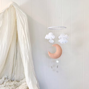 Baby Mobile Moon - Baby Mobile Neutral - Baby Mobile - Neutral Mobile ...