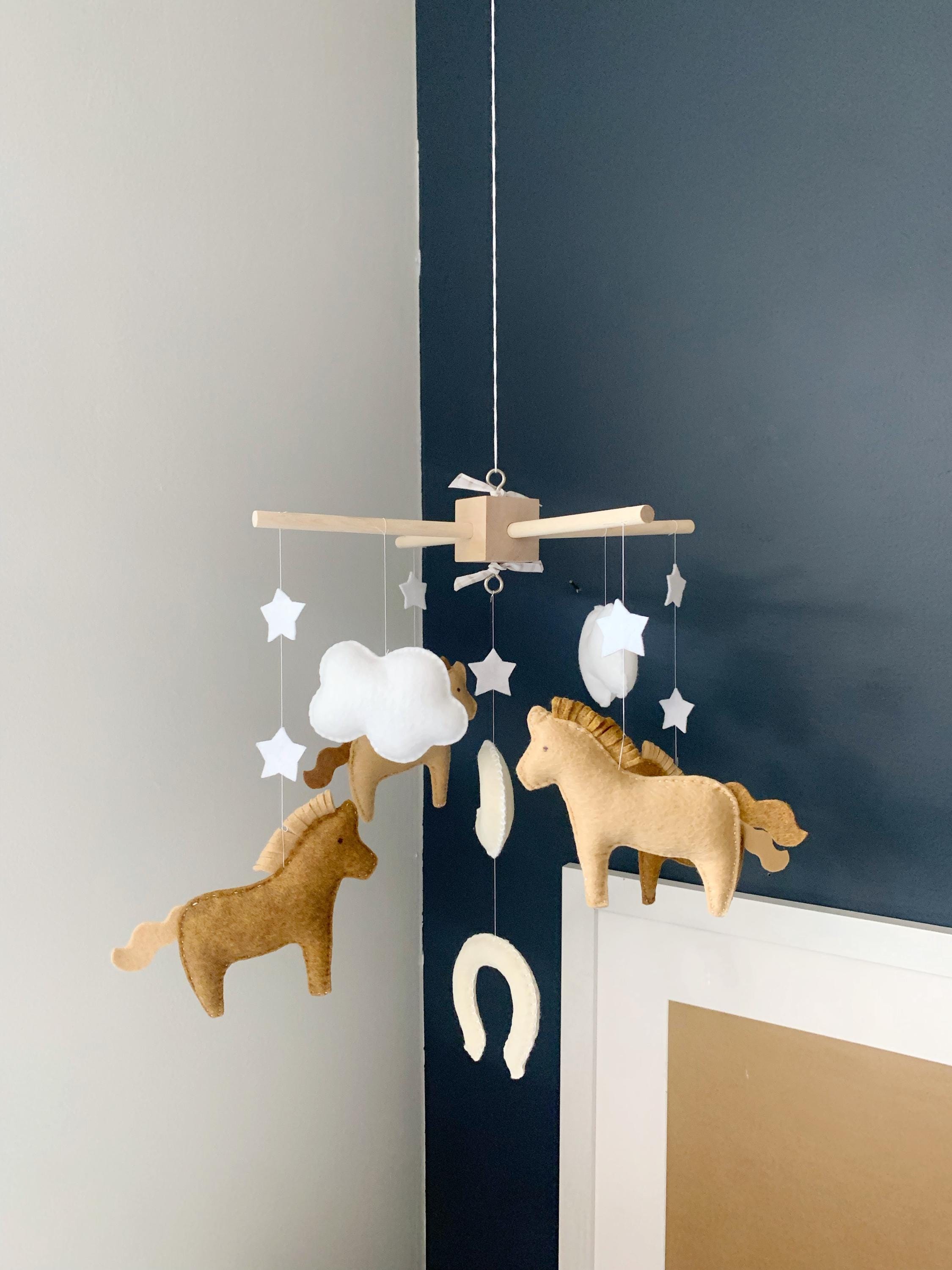 Baby Mobile - Baby Crib Mobile - Horse Mobile - Cowboy Mobile - Farm ...