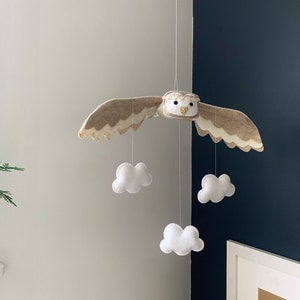 Owl Mobile - Baby Mobile - Baby Hanging Mobile - Baby Mobile Owl - Owl ...
