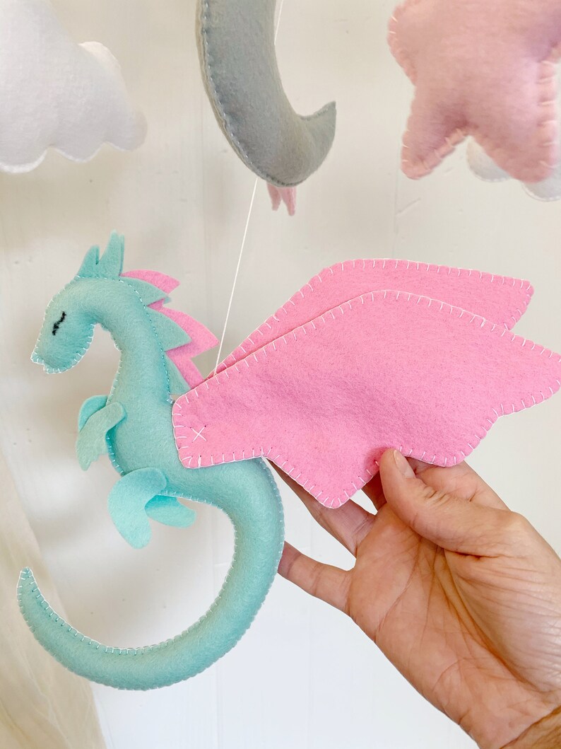 Dragon Mobile Baby Mobile Dragon Dragon Nursery Nursery - Etsy
