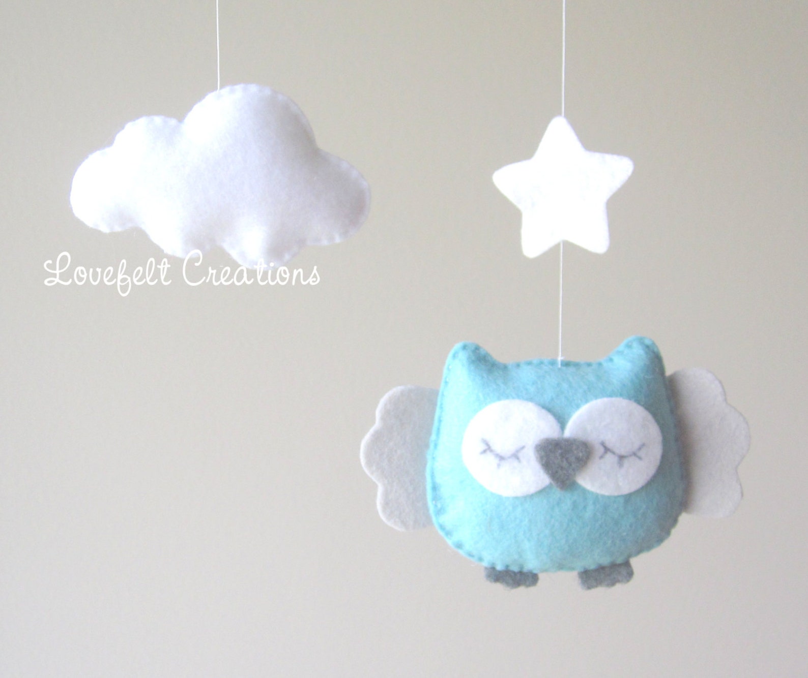 Baby Mobile Baby Mobile Owl Owl Nursery Cloud Mobile - Etsy