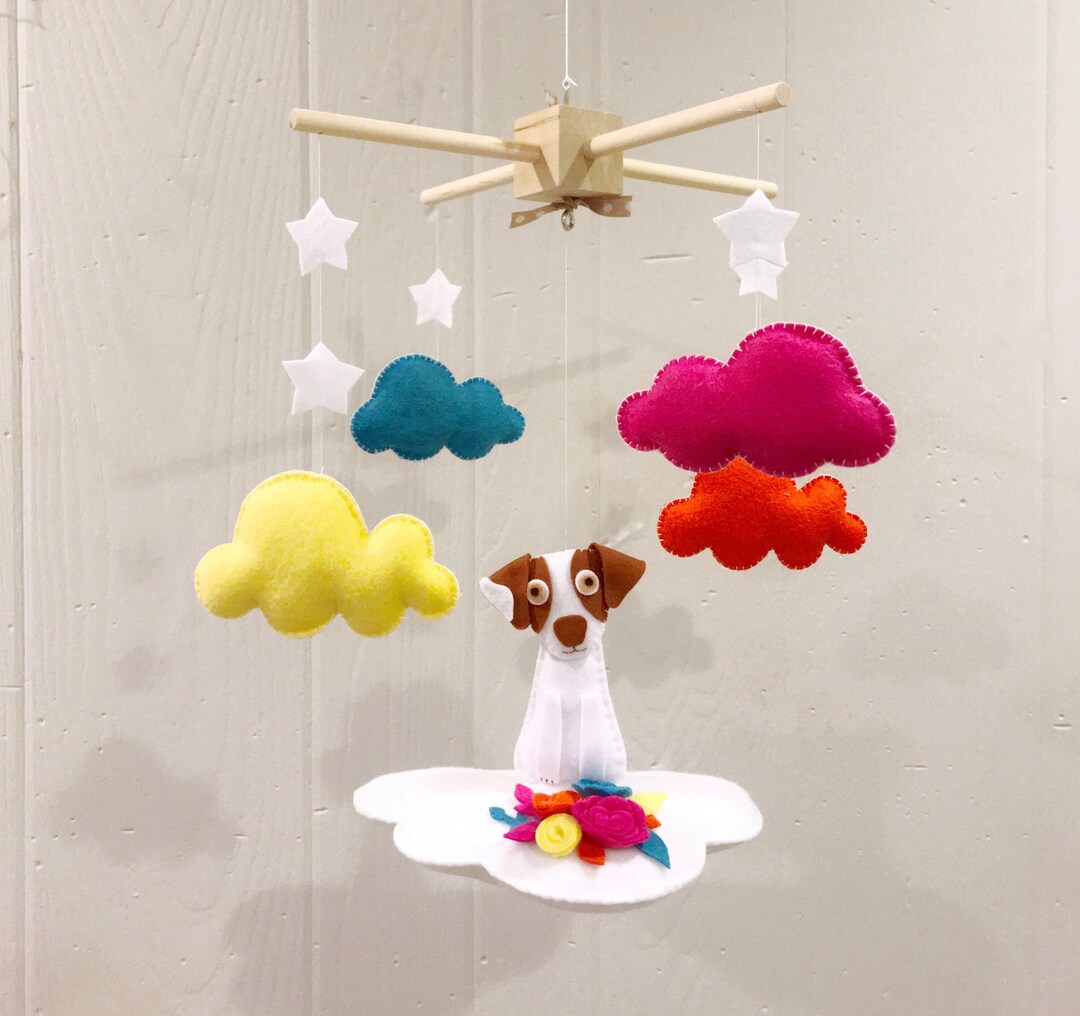 Baby Mobile - Dog Mobile - Baby Crib Mobile - Baby Mobile Dog - Puppy ...