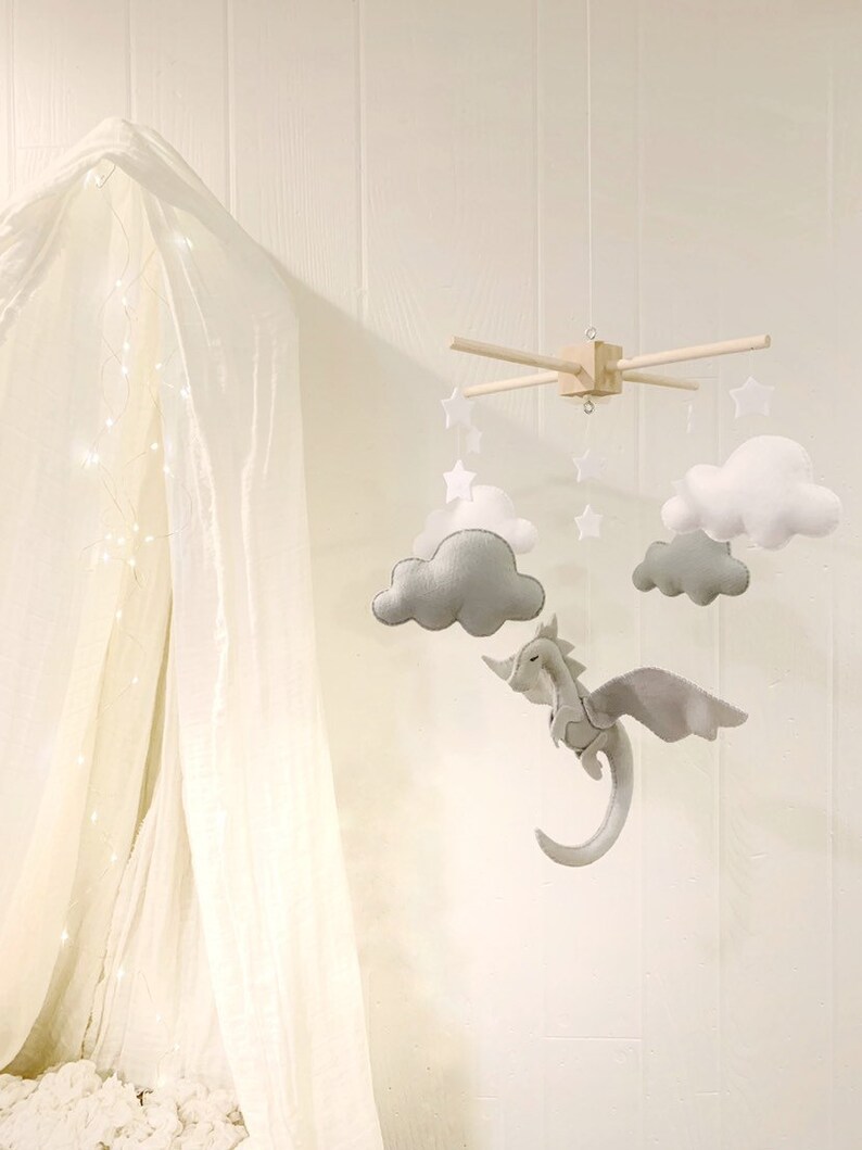 Baby Mobile Dragon Mobile Hanging Mobile Dragon Baby - Etsy