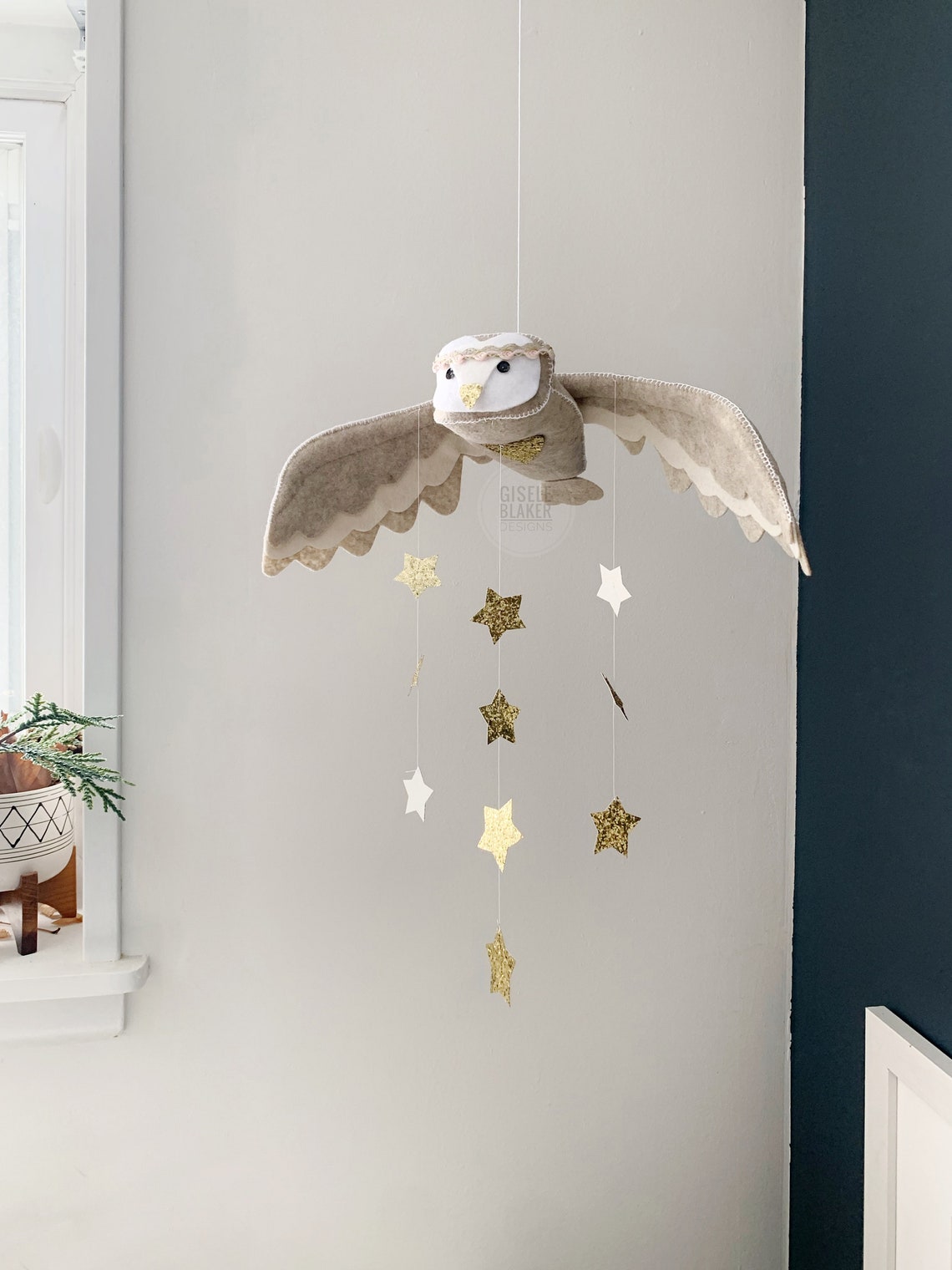 Owl Mobile - Baby Mobile - Baby Hanging Mobile - Baby Mobile Owl - Owl ...
