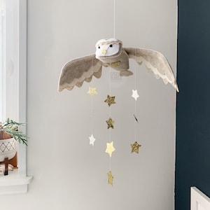 Owl Mobile - Baby Mobile - Baby Hanging Mobile - Baby Mobile Owl - Owl ...