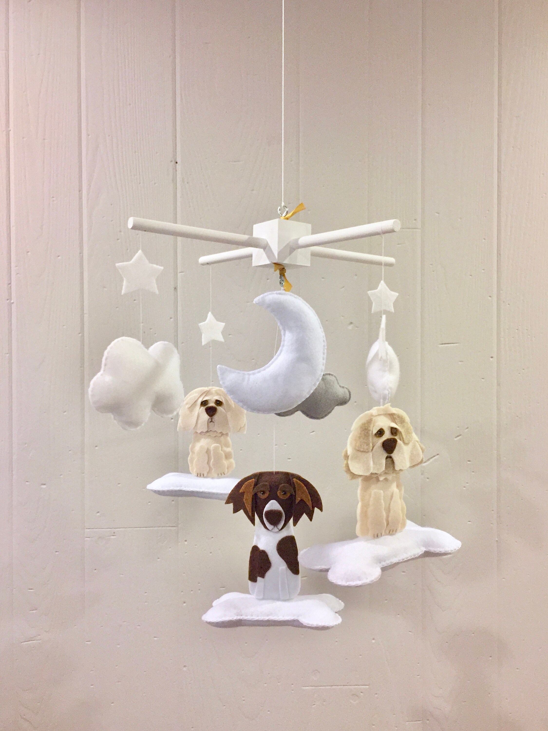 Baby Mobile - Dog Mobile - Baby Crib Mobile - Baby Mobile Dog - Puppy ...