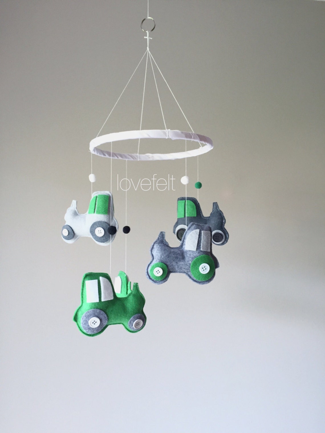 Baby Mobile Tractor Mobile Farm Baby Mobile Nursery - Etsy UK