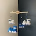 Baby Mobile Boy Theme -baby Crib Mobile - Train Mobile - Neutral Baby ...