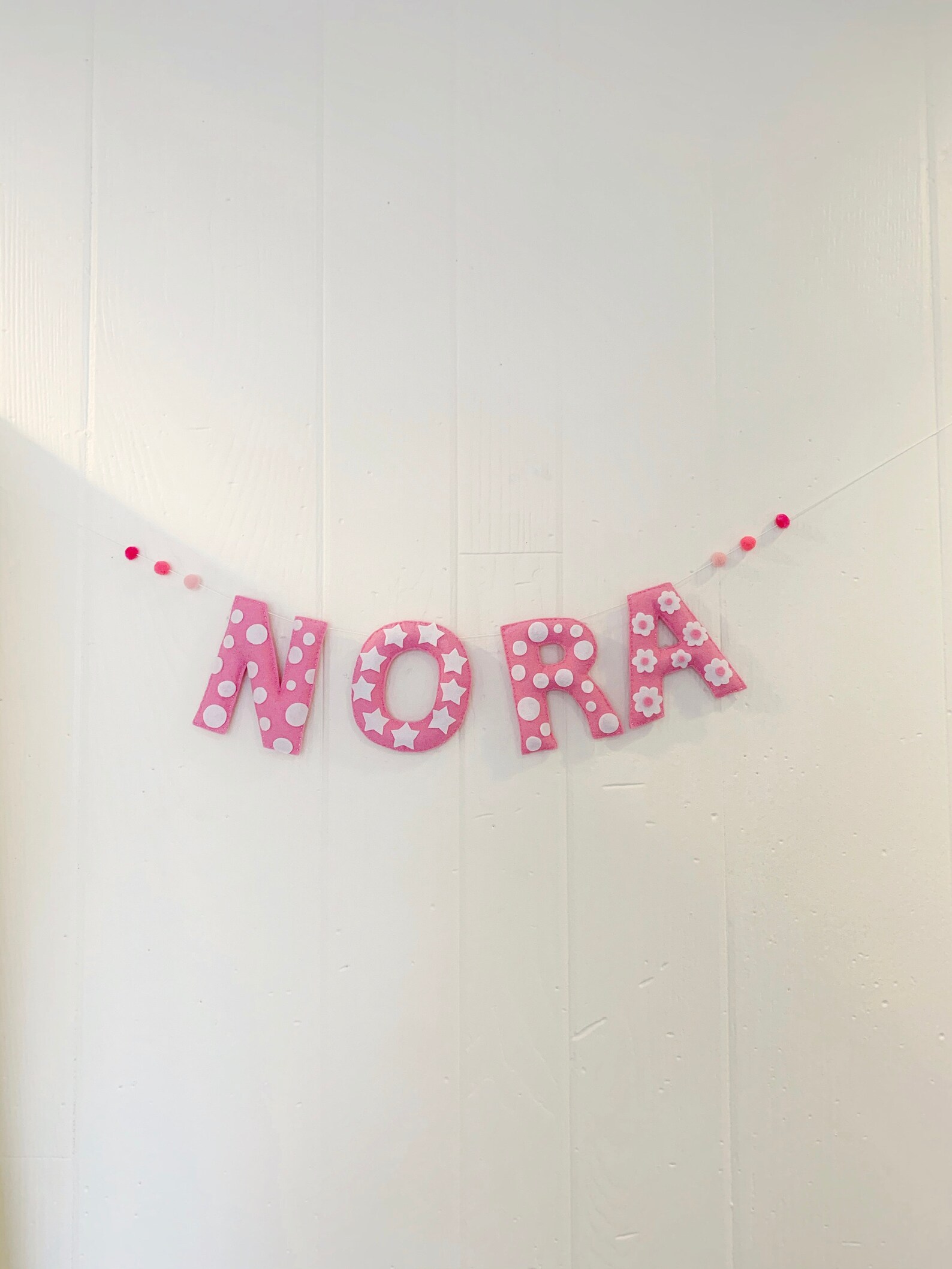Felt Name Banner Nursery Banner Wall Banner Wall Banner - Etsy