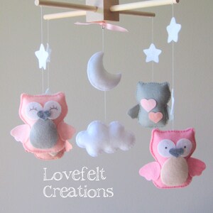 Baby Mobile - Owl Mobile - Baby Crib Mobile - Baby Mobile Owl - Etsy
