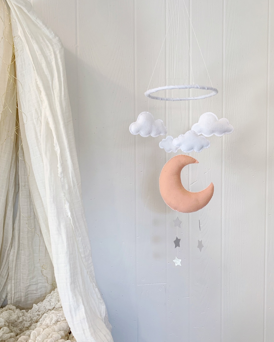Baby Mobile Moon - Baby Mobile Neutral - Baby Mobile - Neutral Mobile ...