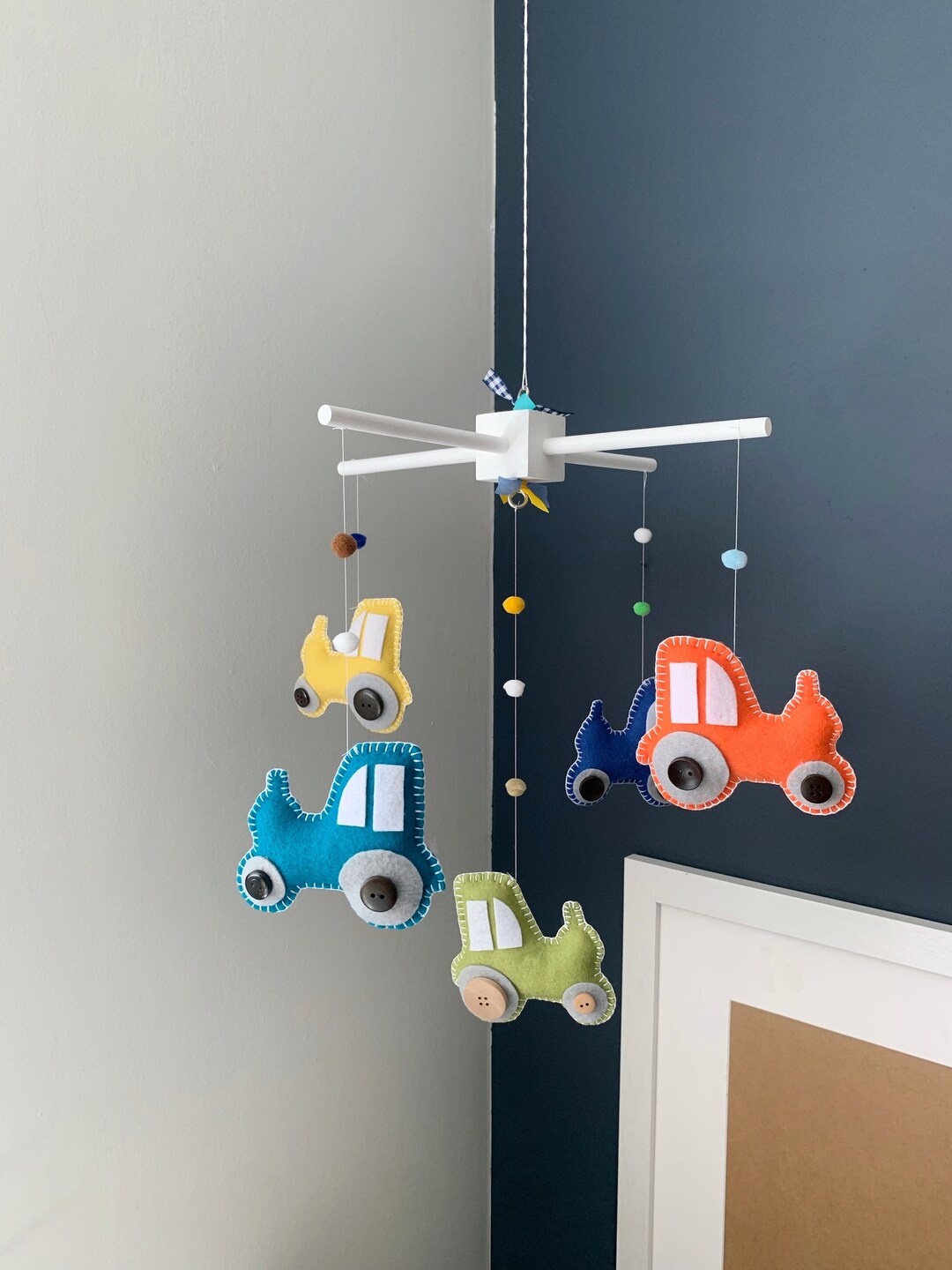 Baby Mobile - Baby Crib Mobile - Tractor Mobile - Farm Mobile - Baby ...