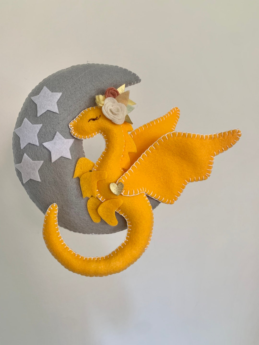 Dragon Baby Mobile - Baby Mobile Dragon - Fairytale Nursery -baby Decor ...