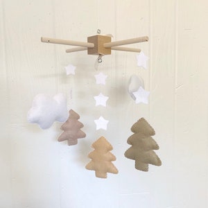 Baby Mobile Trees - Trees Baby Mobile - Baby Mobile - Mountain Mobile ...