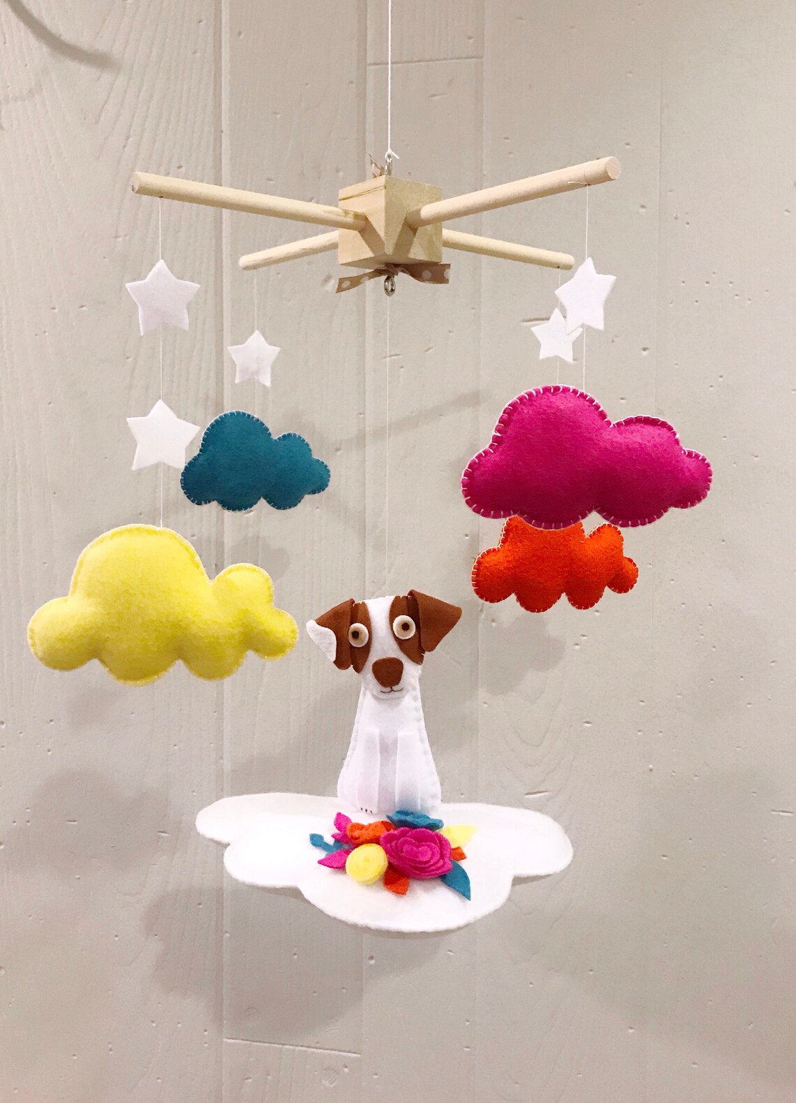 Baby mobile Dog mobile Baby Crib Mobile Baby Mobile dog | Etsy