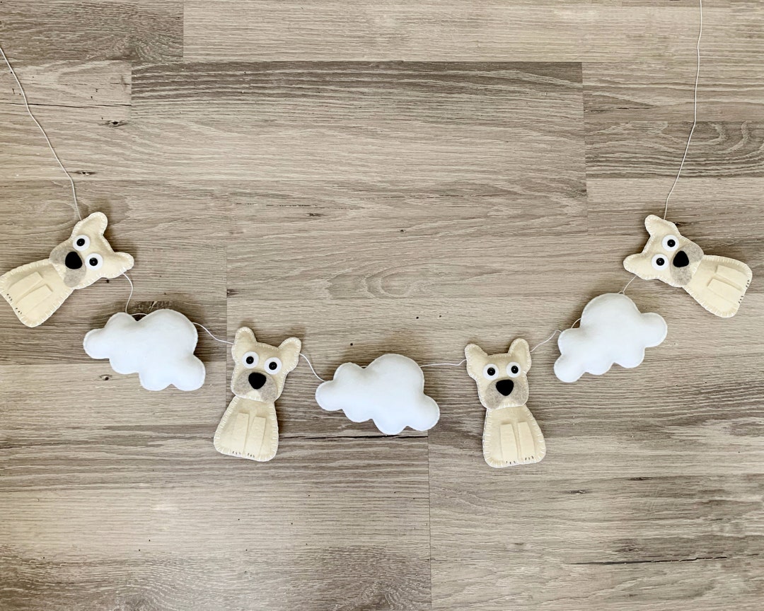 Nursery Banner - Dog Banner - French Bulldog Banner - Baby Decor ...