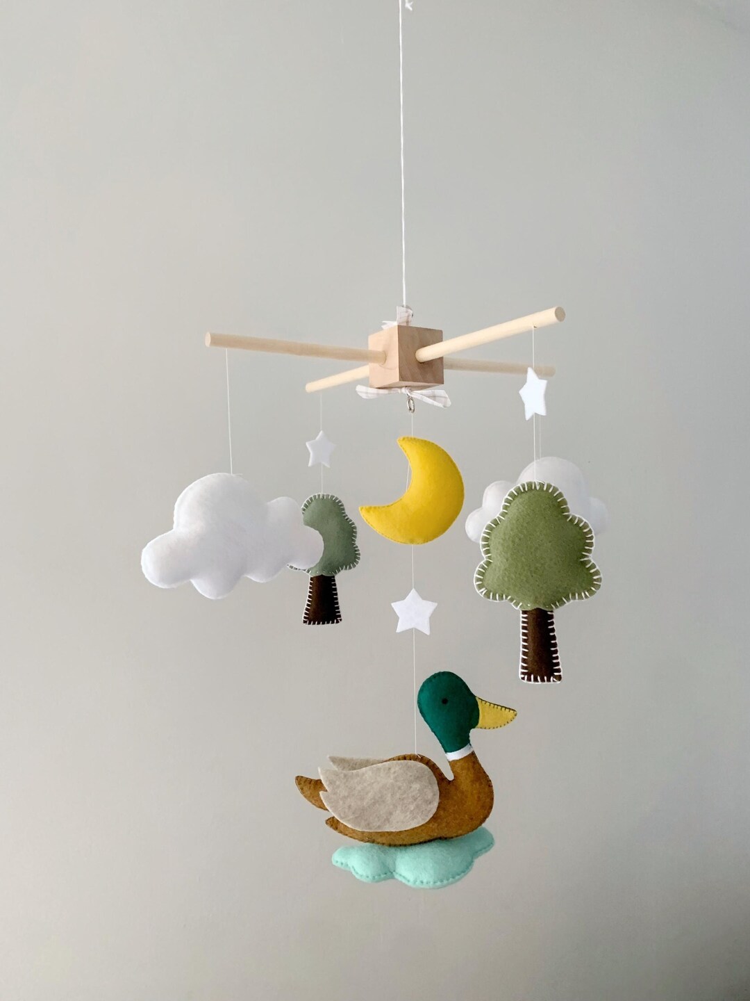 Mallard Duck Baby Mobile, Baby Mobile Duck, Baby Mobile, Duck Nursery ...