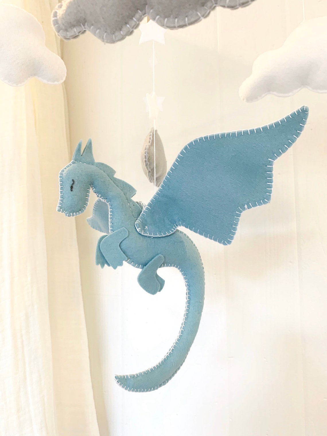 Baby Mobile Dragon Mobile Felt Mobile Baby Mobile Dragon - Etsy
