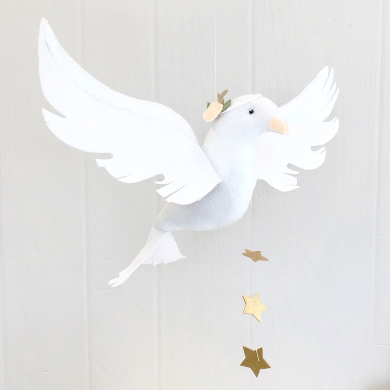 Baby Mobile - Baby Mobile Dove - Dove Mobile - Dove Nursery - Bird ...