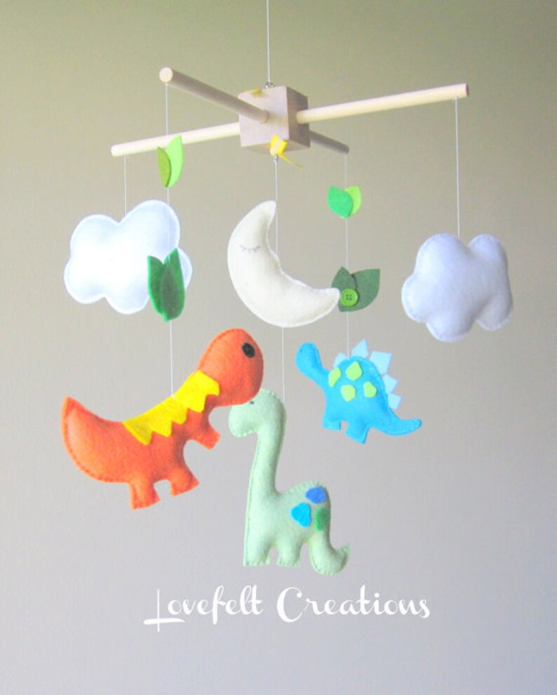 Dinosaur Mobile - Mobile Baby - Baby Mobile - Dinosaur Mobile - Baby ...