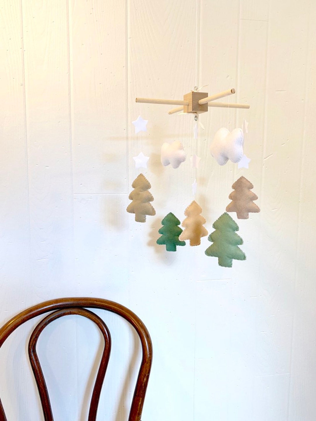 Baby Mobile Trees - Trees Baby Mobile - Baby Mobile - Mountain Mobile ...