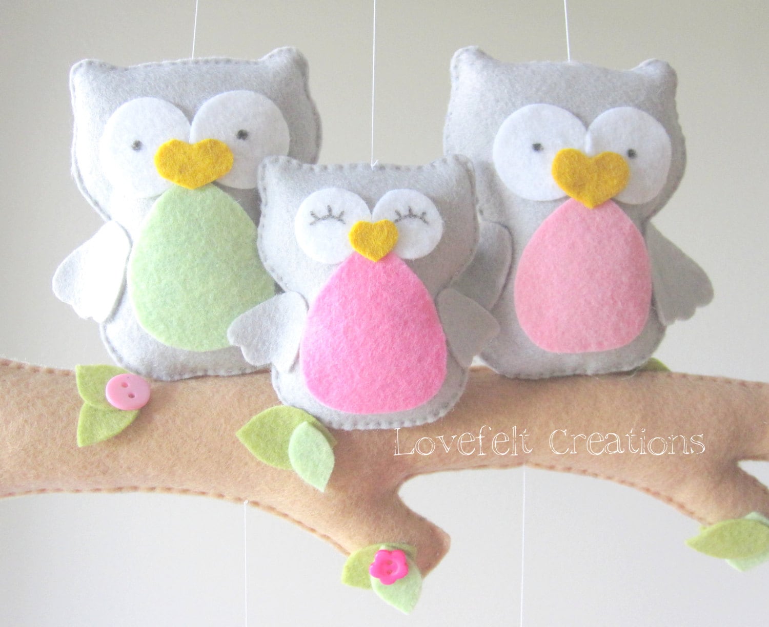 Owl Baby Mobile - Owl Mobile - Baby Crib Mobile - Baby Mobile Owl - Etsy