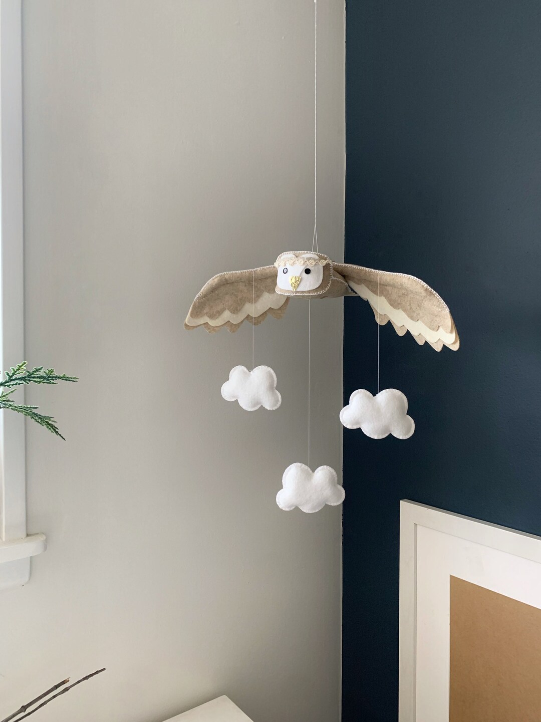 Owl Mobile - Baby Mobile - Baby Hanging Mobile - Baby Mobile Owl - Owl ...