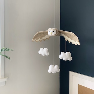 Owl Mobile - Baby Mobile - Baby Hanging Mobile - Baby Mobile Owl - Owl ...