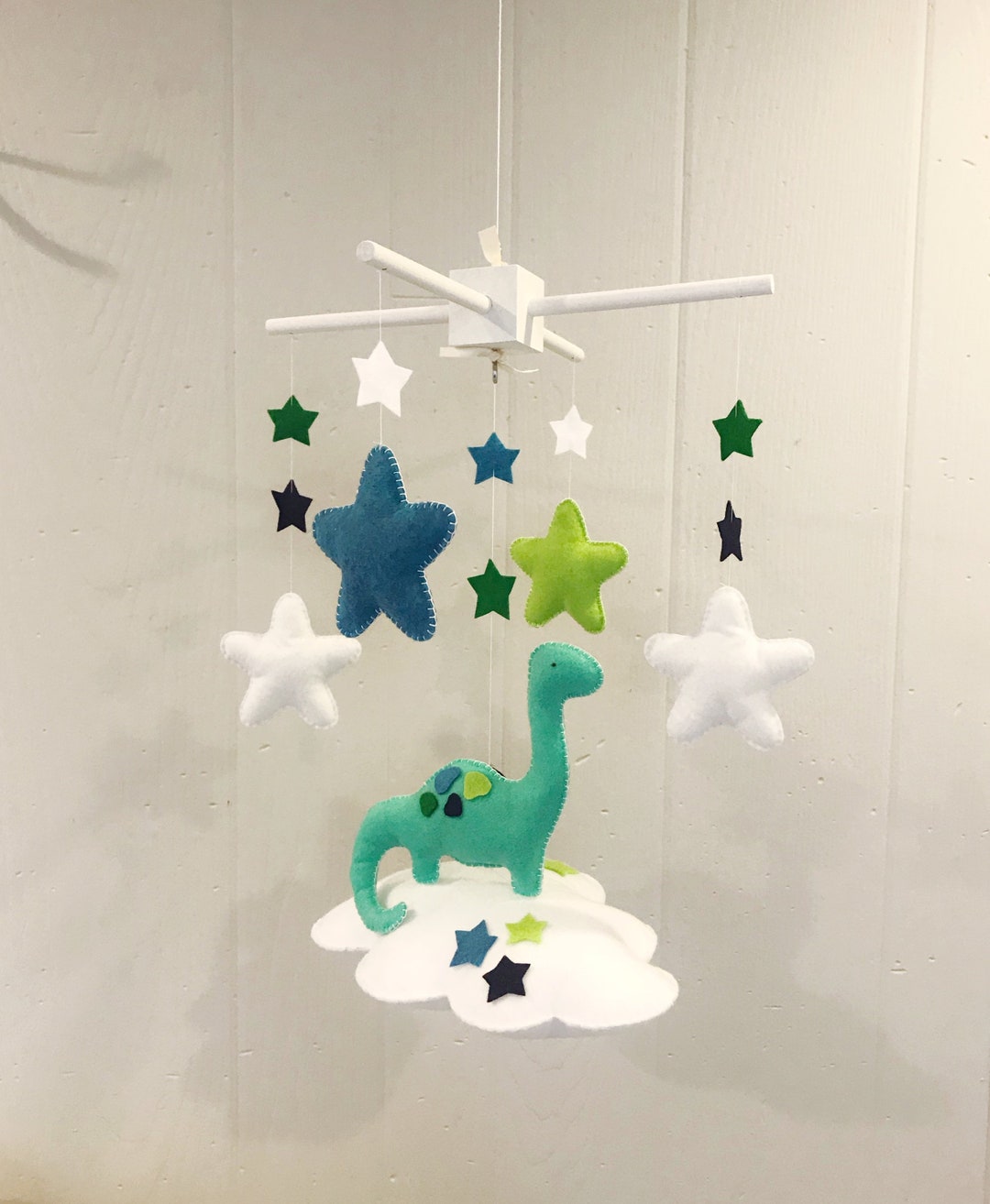 Baby Mobile - Dinosaur Mobile - Baby Mobile Dinosaur - Clouds Mobile ...