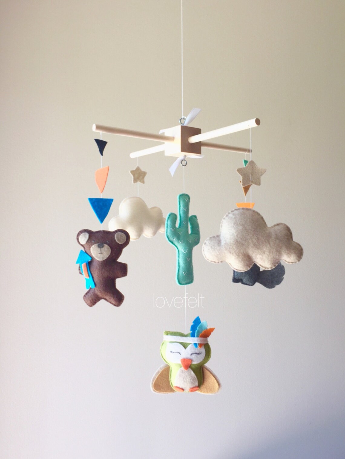 Baby Mobile Indian Mobile Fox Mobile Tribal Mobile - Etsy