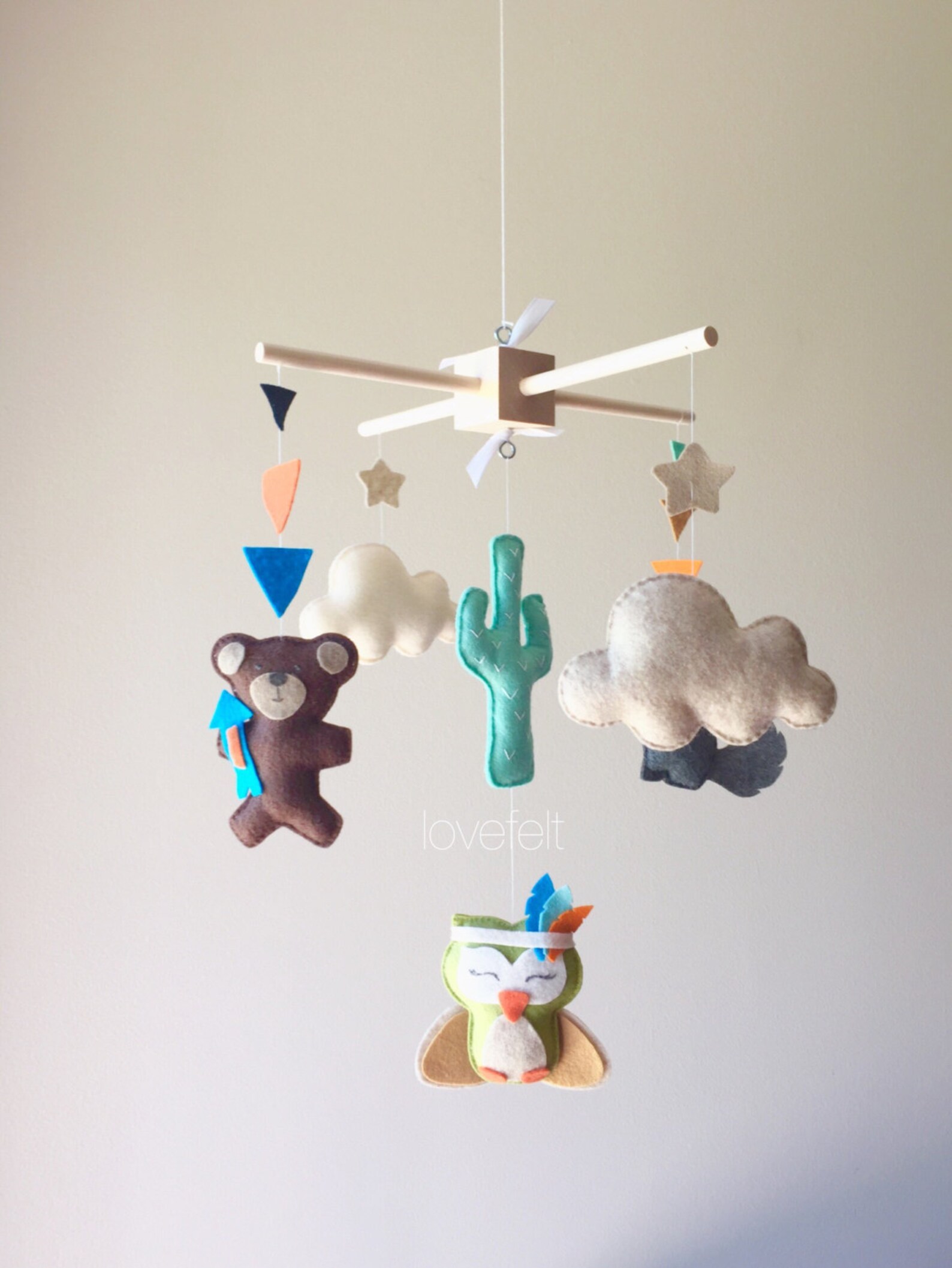 Baby Mobile Indian Mobile Fox Mobile Tribal Mobile - Etsy