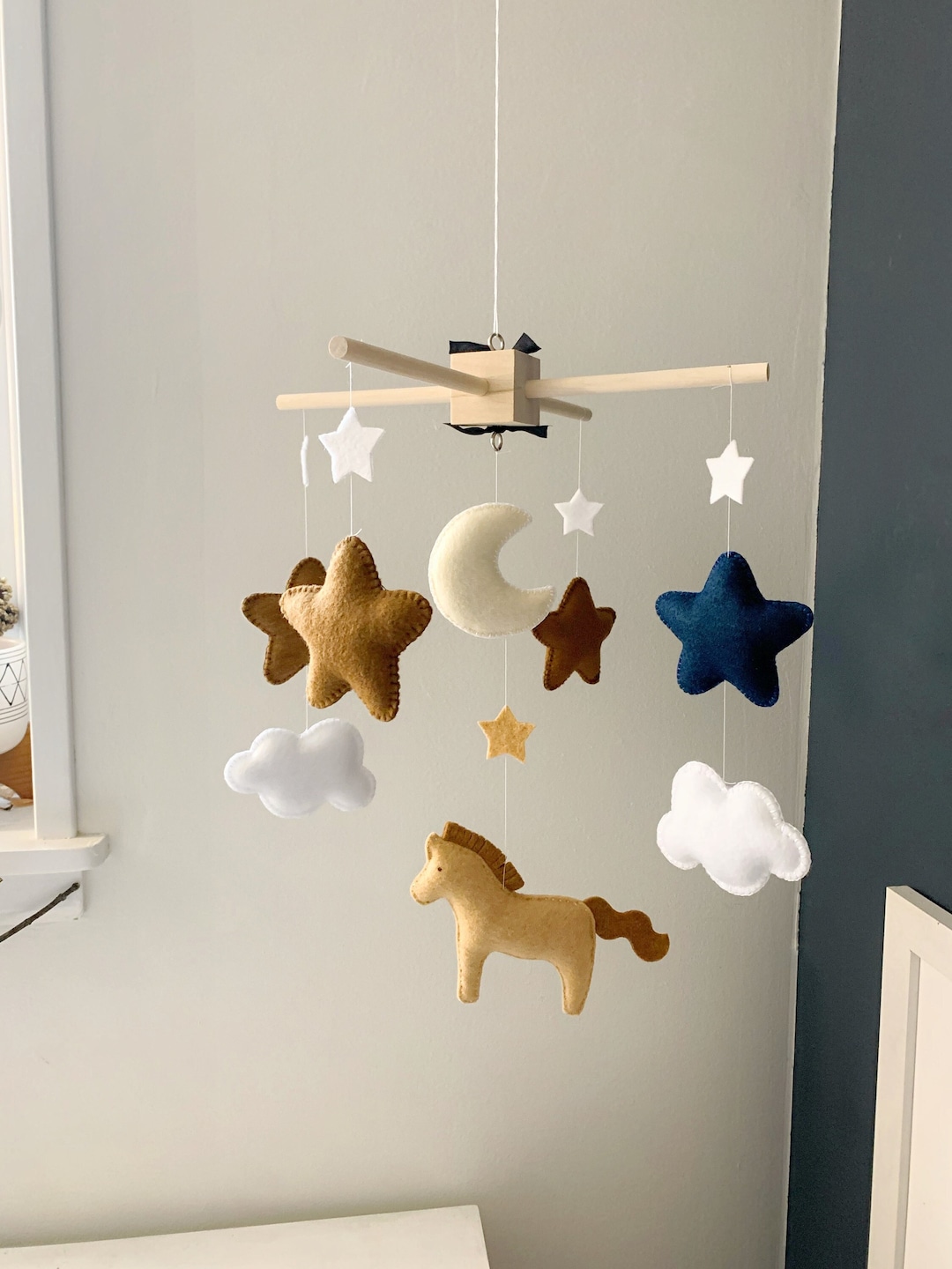 Horse Mobile - Cowboy Nursery - Baby Mobile - Baby Crib Mobile - Horse ...
