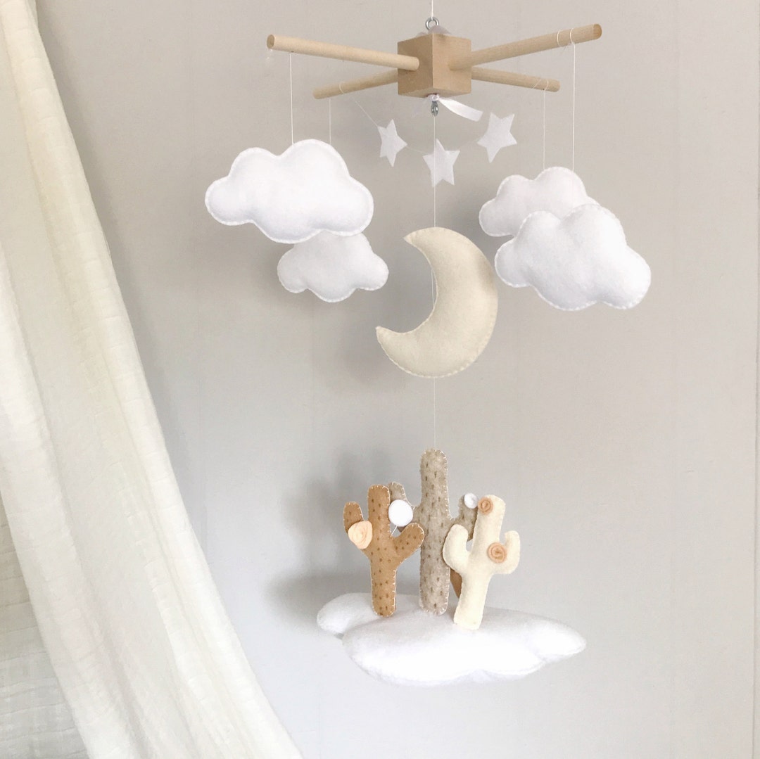 Baby Mobile Cactus - Cactus Mobile - Cacti Nursery - Boho Nursery ...