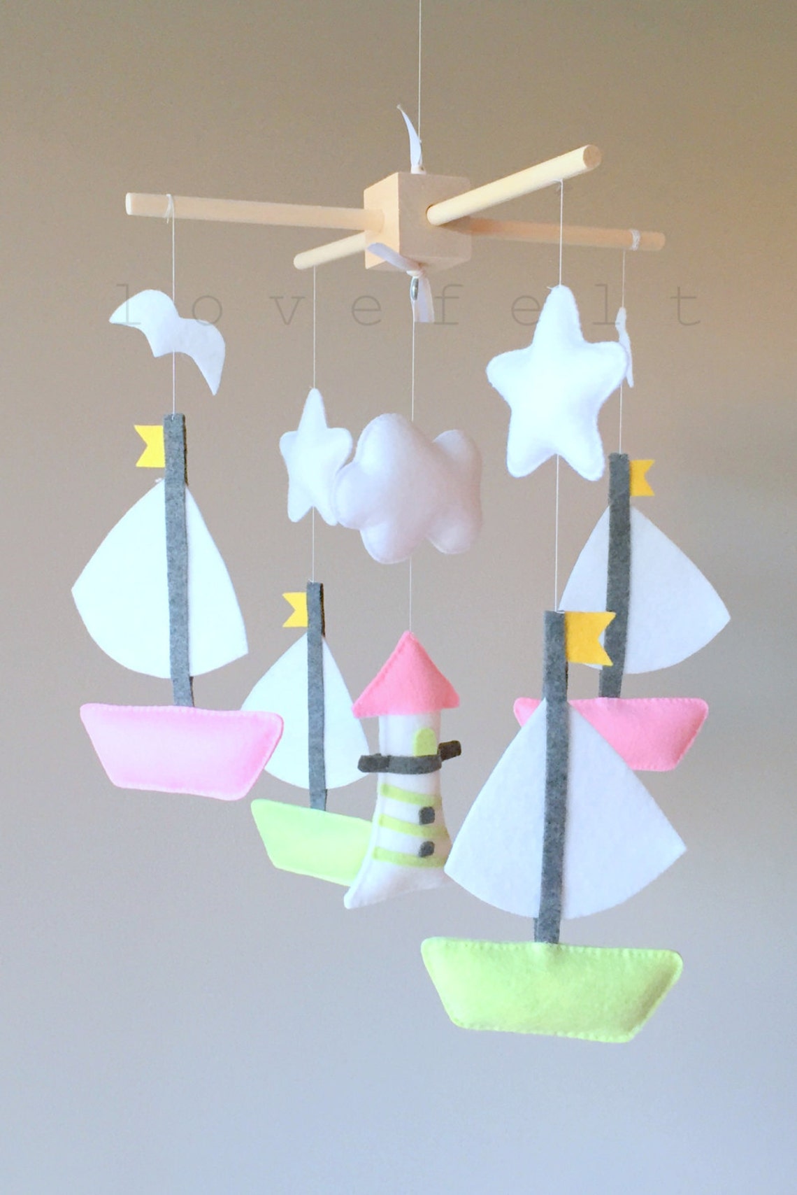 Baby Mobile Nautical Theme Mobile Sailboats Mobile Baby | Etsy