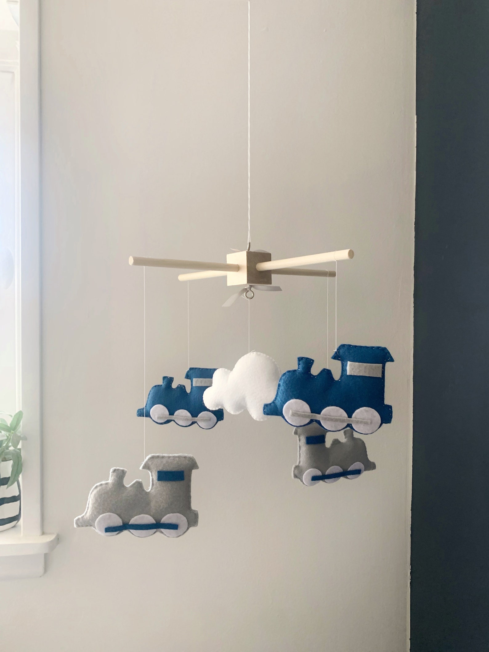 Baby Mobile baby Crib Mobile Train Mobile Train Baby - Etsy