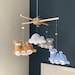 Baby Mobile -baby Crib Mobile - Train Mobile - Train Baby Mobile - Crib ...