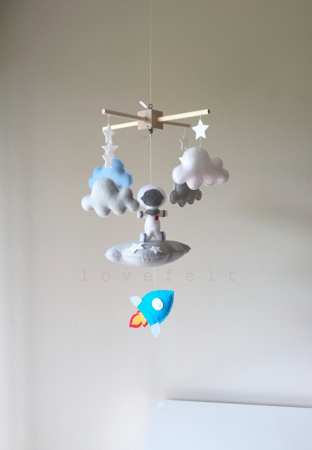 Baby mobile baby mobile space spaceship mobile baby | Etsy