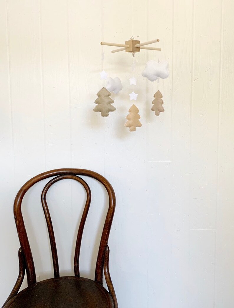 Baby Mobile Trees - Trees Baby Mobile - Baby Mobile - Mountain Mobile ...