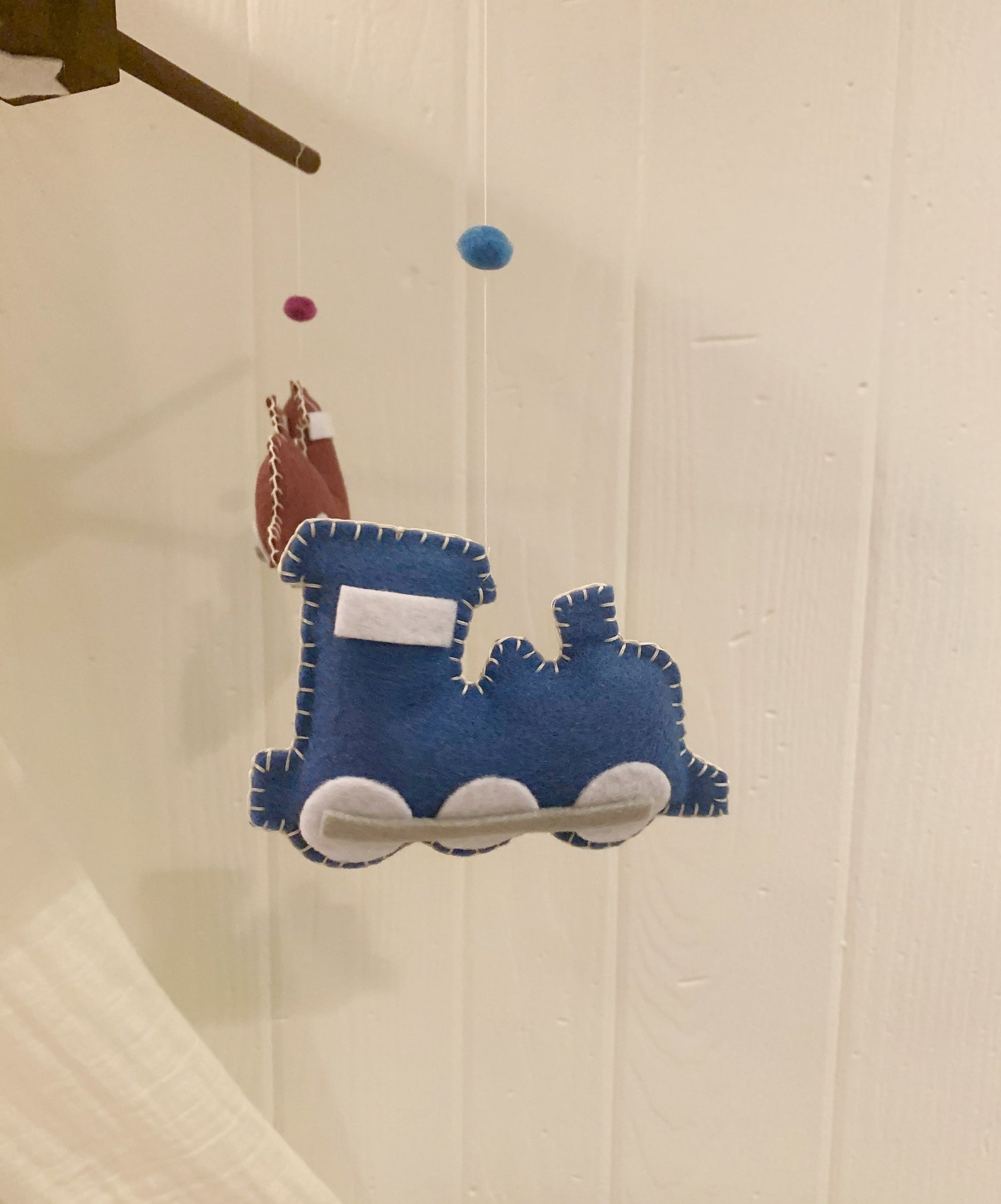 Baby Mobile baby Crib Mobile Train Mobile Neutral Baby - Etsy