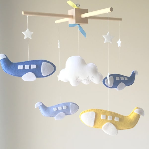 Airplane Mobile - Etsy