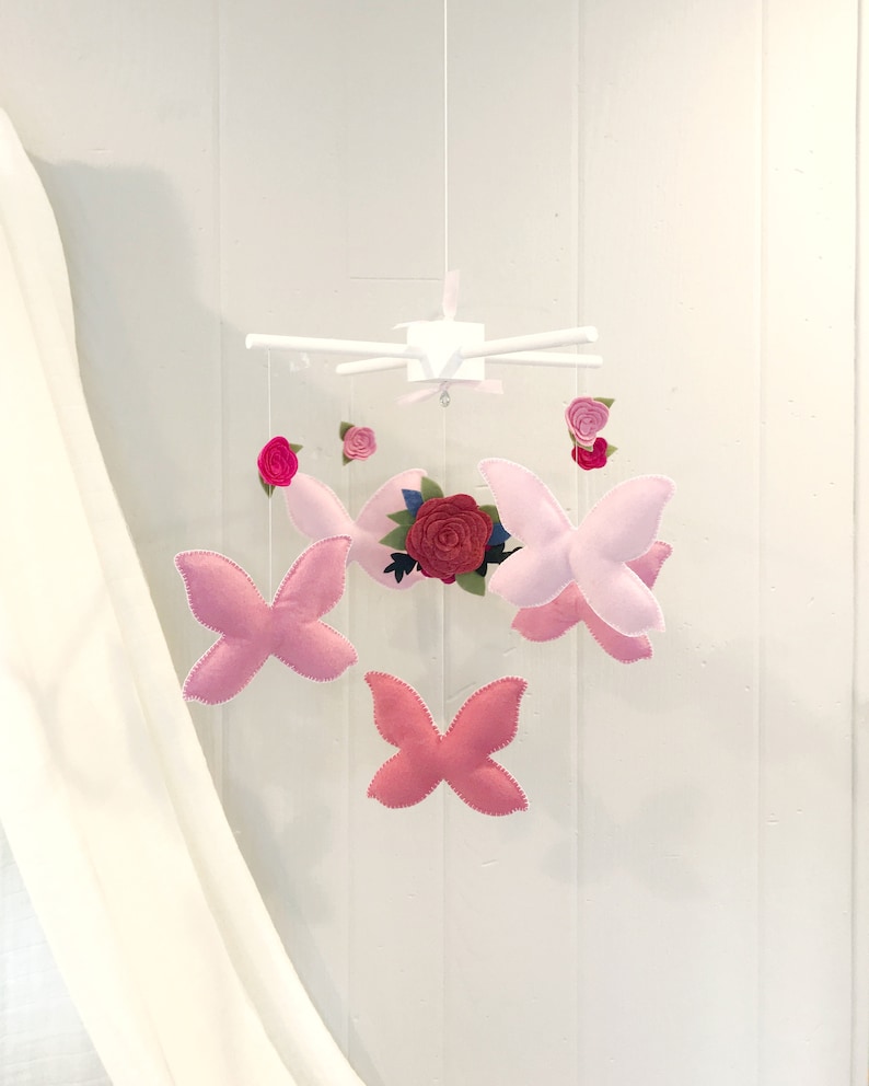 Butterfly Mobile Butterfly Nursery Baby Mobile Mobile - Etsy