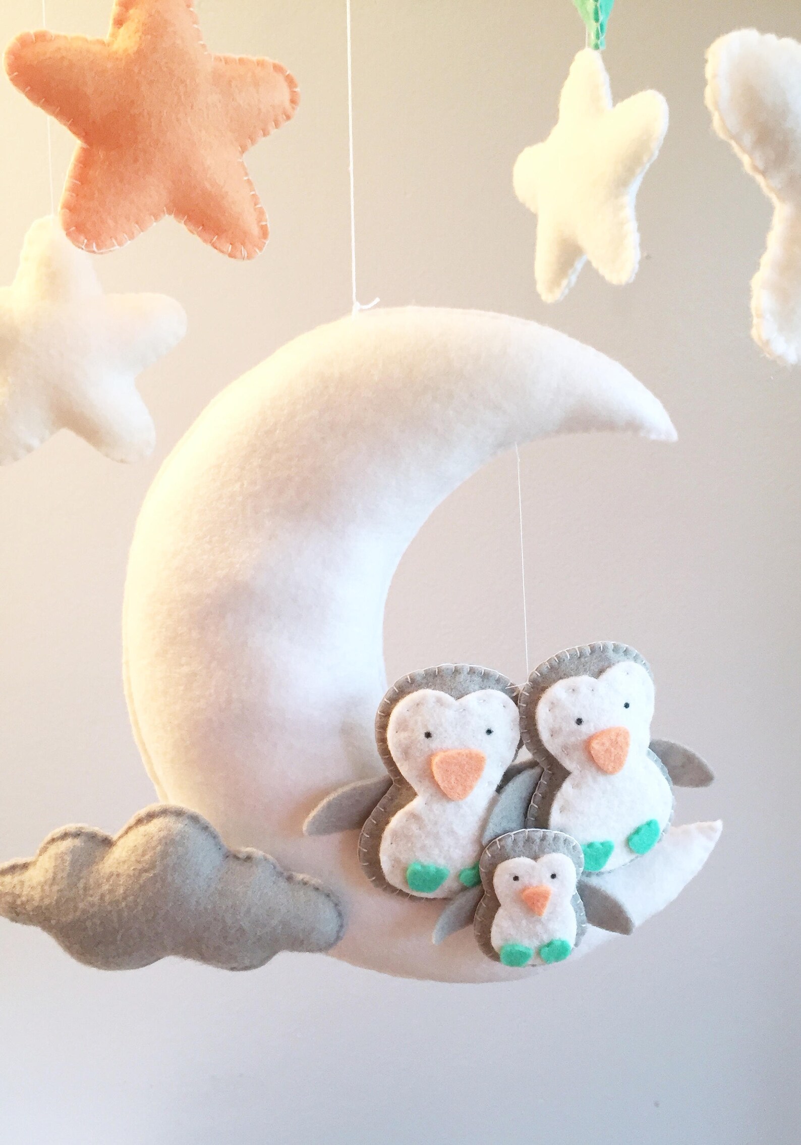 Baby Mobile Moon Mobile Baby Crib Mobile Stars Mobile | Etsy