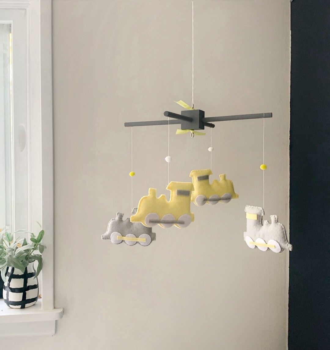 Trains Baby Mobile, Baby Boy Nursery Mobile, Baby Crib Mobile ...