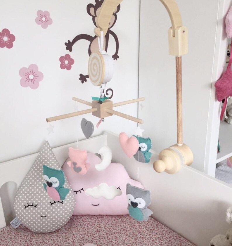 Baby Mobile - Owl Mobile - Baby Crib Mobile - Baby Mobile Owl - Etsy